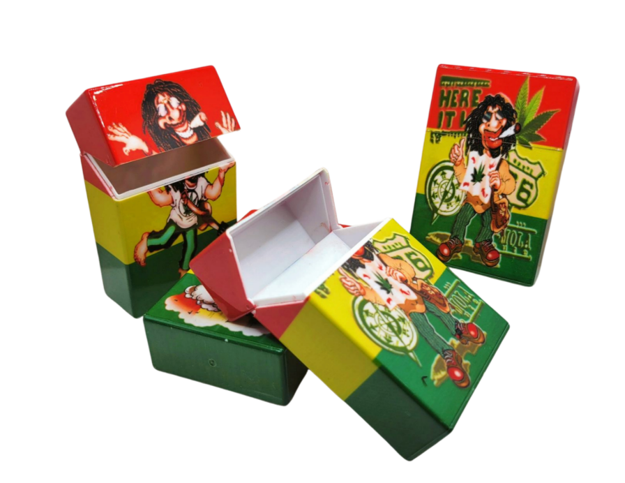RASTA CIGARETTE BOX CASE – The Kings Shop